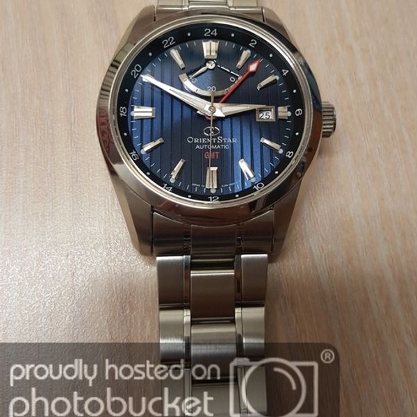 FS: Orient Star GMT WZ0071DJ (blue dial) (NEW PICTURES) | WatchCharts