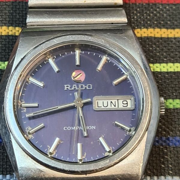 RADO COMPANION AUTOMATIC VINTAGE SWISS WATCH- Cal.2879 1970's ...