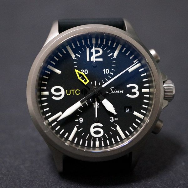 FS Sinn UTC , This is a classic 40mm ETA 7750 the case is Tegemented ...