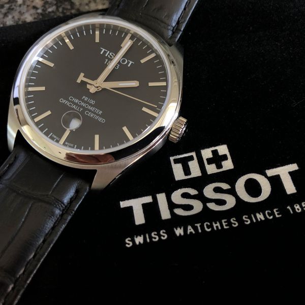 FS: Like new TISSOT PR 100 Quartz chronometer, HAQ +- 10 seconds per ...