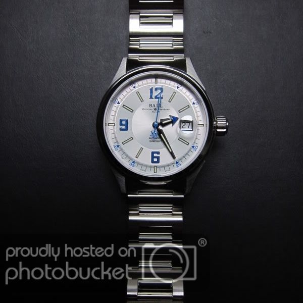 Ball Fireman Racer (Dec 2010) - Blue / White version with both bracelet ...