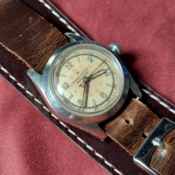 Vintage c1944 ROLEX Oyster ROYALITE Wrist Watch, Manual, 29mm Case, REF ...