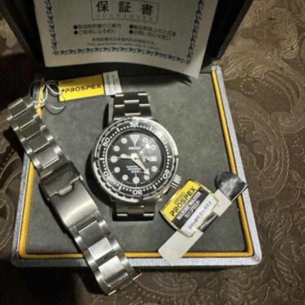 Seiko Sbbn015 Marine master Tuna | WatchCharts Marketplace