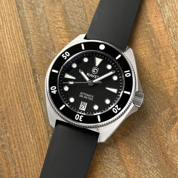 Raven Solitude - Black Dial w/ Custom Hands | WatchCharts