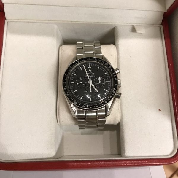 OMEGA SPEEDMASTER PROFESSIONAL MOON WATCH. Box and instruction book as ...