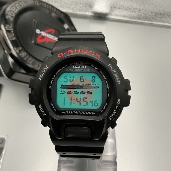 Men's Vintage Casio G-Shock Digital Watch - DW-6600 (1199) With Box ...