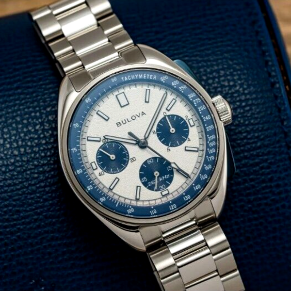BULOVA Lunar Pilot Special Edition White Dial Stainless Steel 98K112 ...