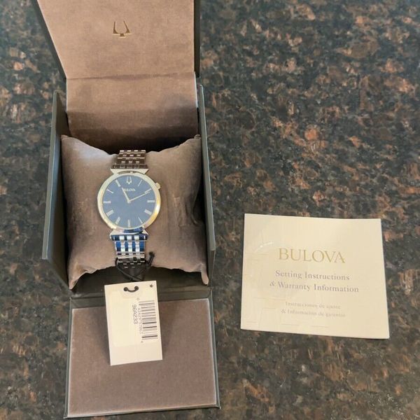 Bulova 96A233 Regatta Watch â Brand New with Box & Papers | WatchCharts ...