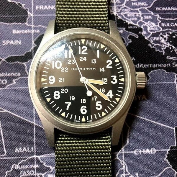 HAMILTON watch Khaki Field Mechanical H694390 | WatchCharts
