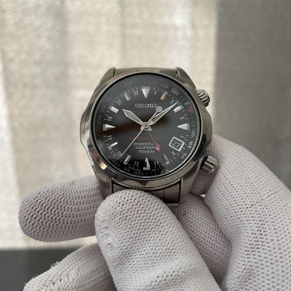 [WTS] Seiko SBCJ019 Titanium Alpinist GMT HAQ | WatchCharts