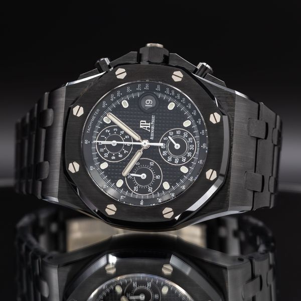 Audemars Piguet Royal Oak Offshore Men's Black Watch - 26238CE.OO ...