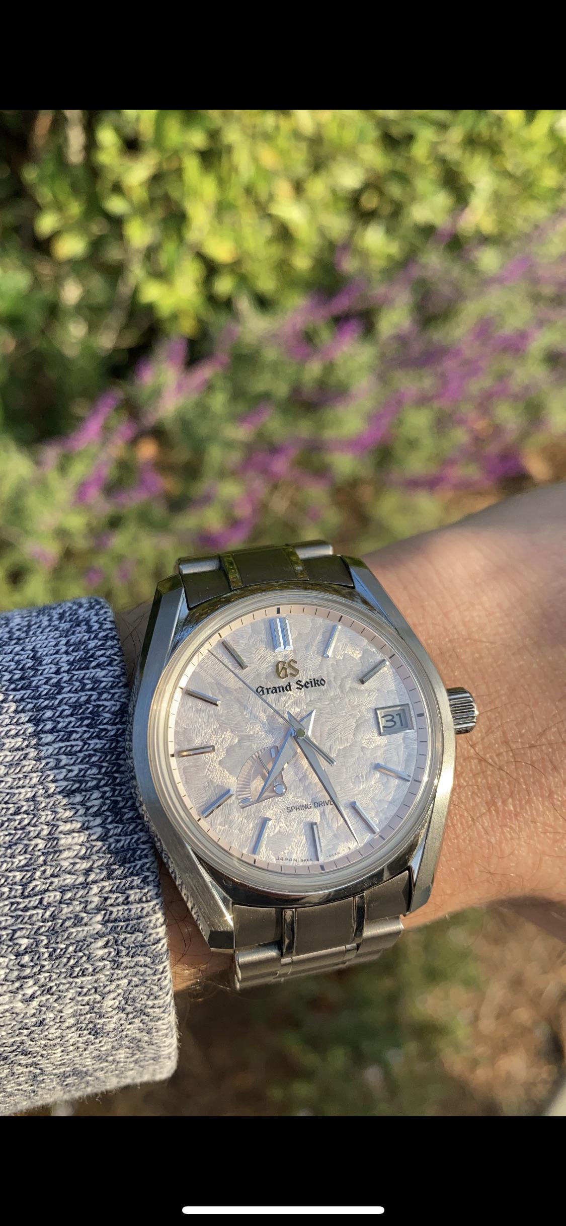 [WTS] Grand Seiko SBGA413 “Shunbun” FULL KIT | WatchCharts Marketplace