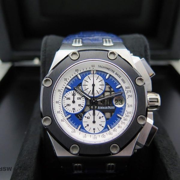 FS:NIB Audemars Piguet ROYAL OAK OFFSHORE-BARICHELLO 2 PLATINUM-26078PO ...