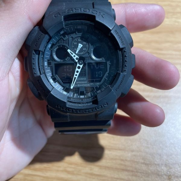 Casio G-Shock GA-100 Black Watch | WatchCharts Marketplace