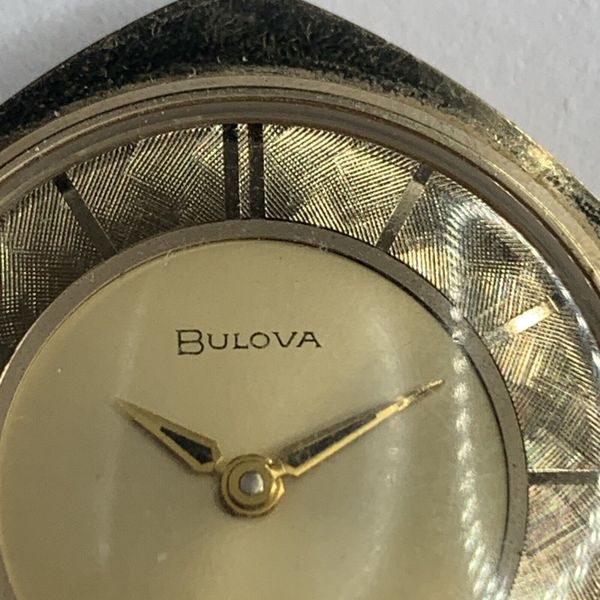 Bulova Pendant Watch Swiss Gold Tone 17 jewels | WatchCharts Marketplace