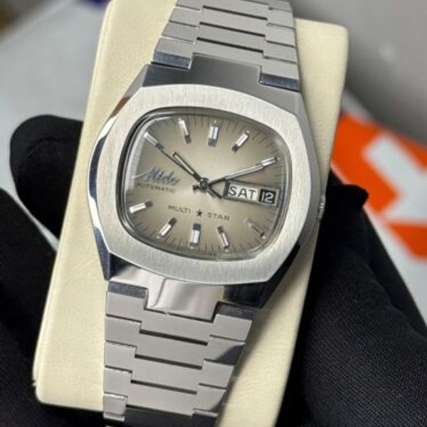 MIDO MULTISTAR AUTOMATIC N.O.S DAY/DATE VINTAGE MEN’S WRISTWATCH SWISS ...