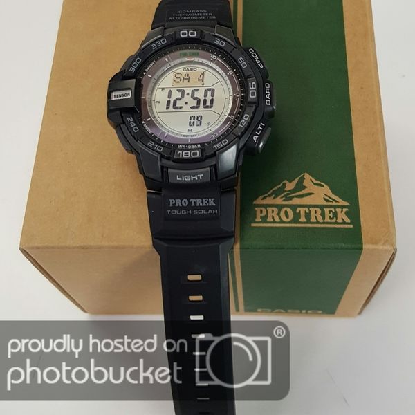 FS: modded Casio PRG-270 | WatchCharts Marketplace