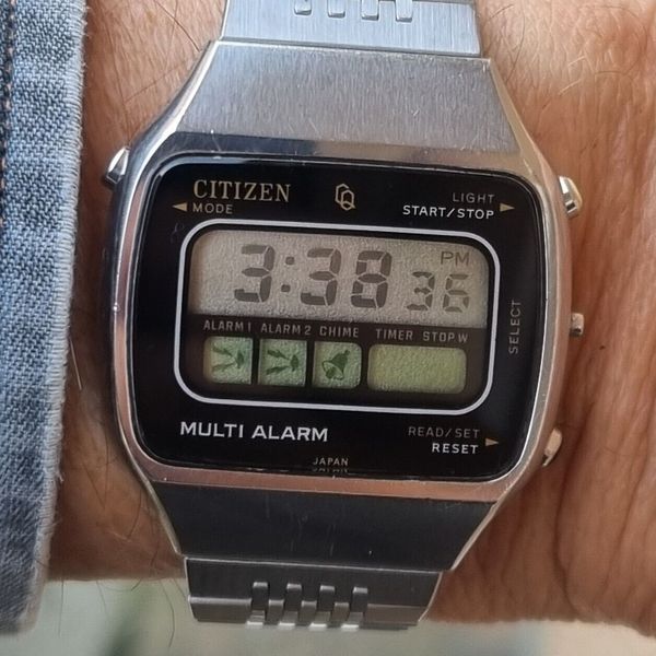 Citizen 40-1030 LCD Vintage Watch | WatchCharts Marketplace