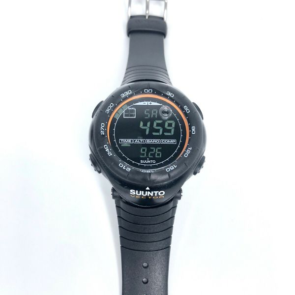 Suunto Vector XBlack Sports Watch Mountain Military X-Black Vector Collectable | WatchCharts ...