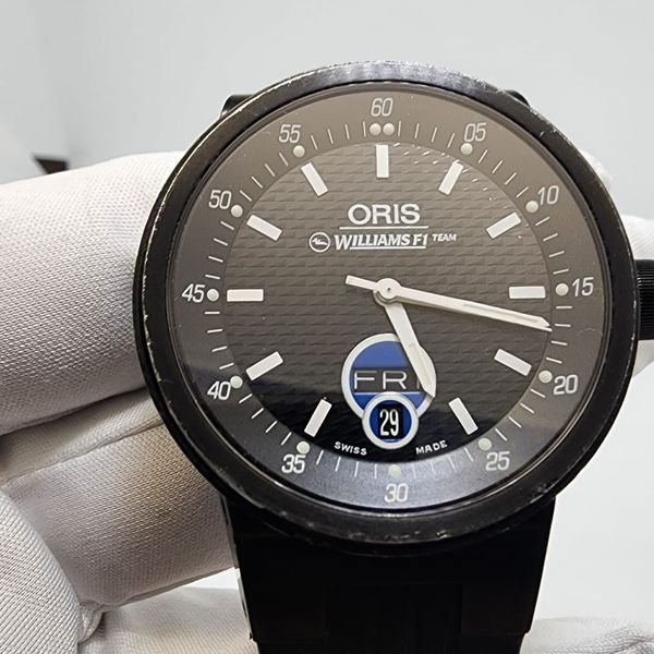 [WTS] Oris Williams F1 Day-Date PVD, freshly serviced and with both ...