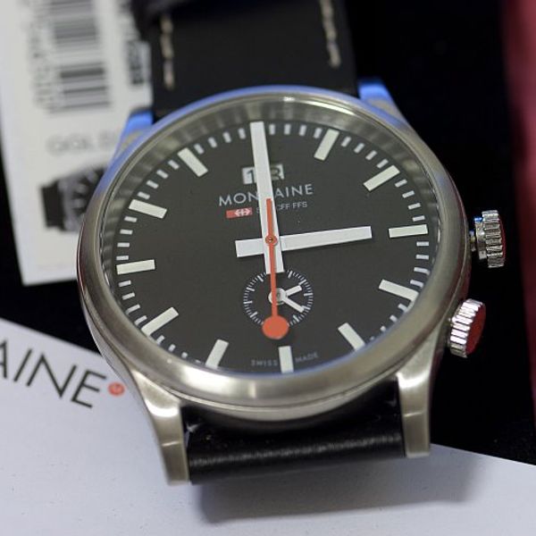 For sale: Mondaine Official Swiss Railway Watch 2nd Timezone ...