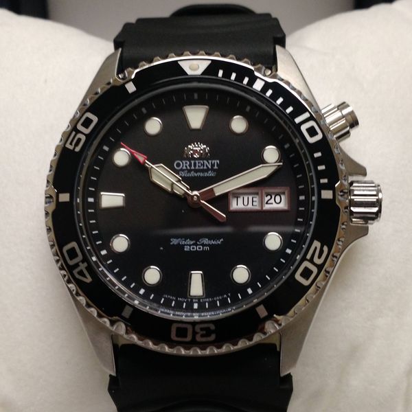 [WTS] Orient Ray Black, Rubber Strap | WatchCharts
