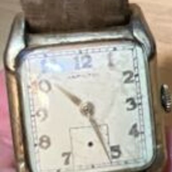 Vintage Hamilton watch w/calendar clip from July 1968-North American Van Lines | WatchCharts ...