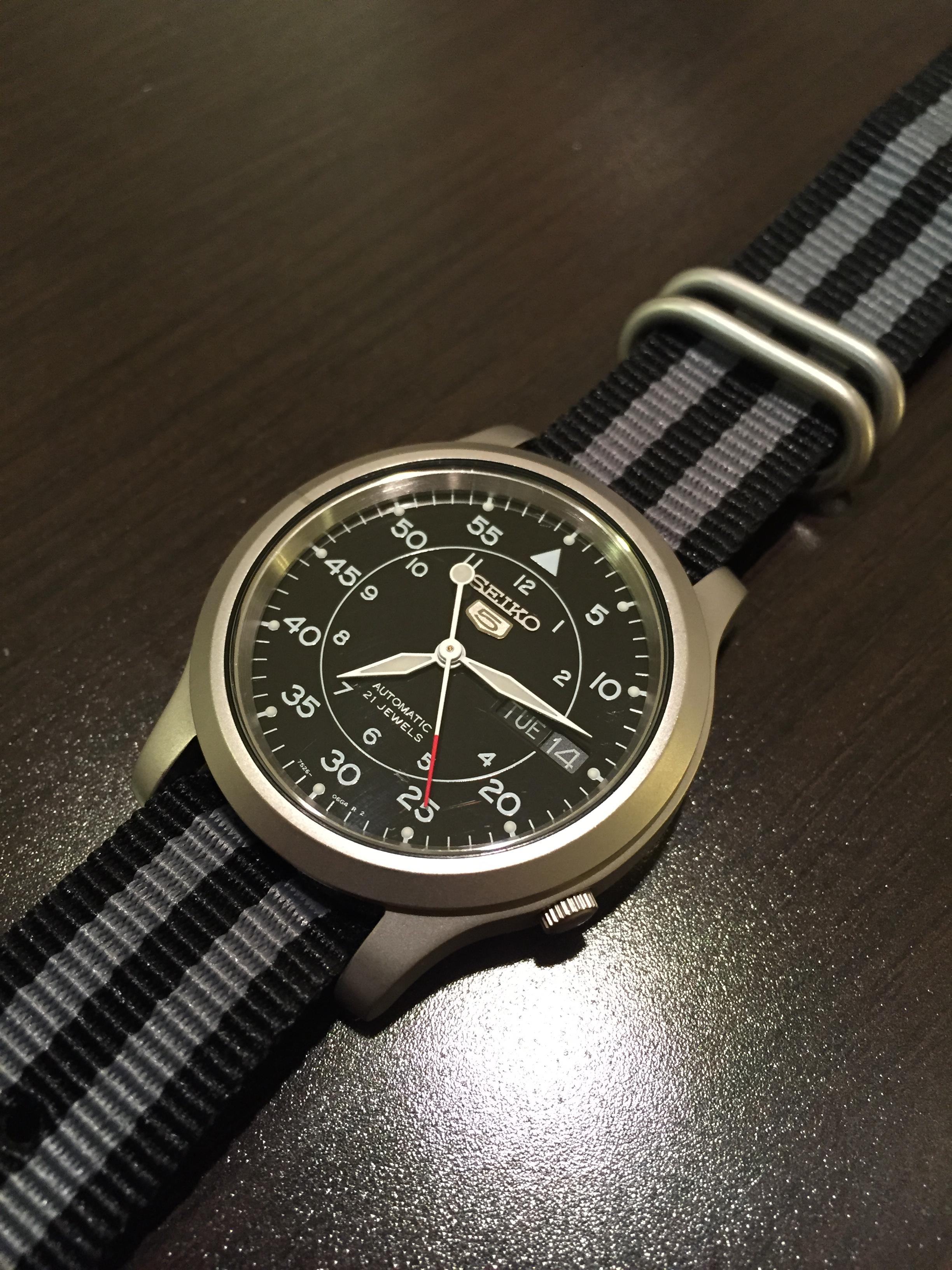 FS Seiko SNK809, some wear, perfect for mod | WatchCharts