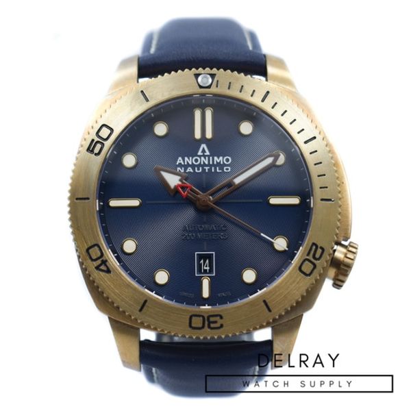 FS: Anonimo Nautilo Bronze Blue Dial *UNWORN* | WatchCharts Marketplace