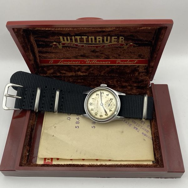 Vintage 1940s Wittnauer Manual Watch WWll Era 10T Movement - With Box ...