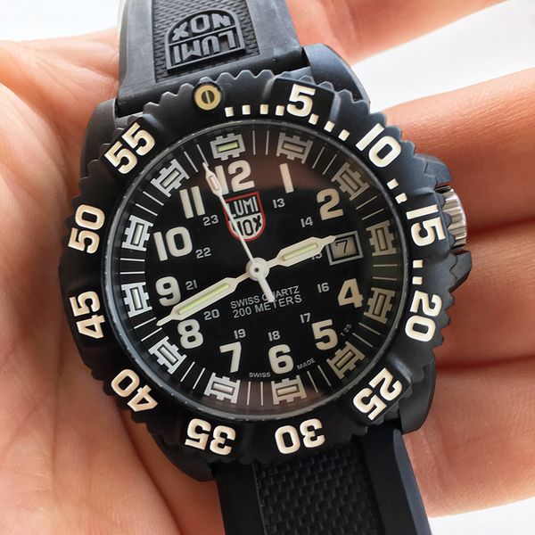 **SOLD!** Luminox Navy SEAL Colormark 3050 Series - WHITE. Plus new ...