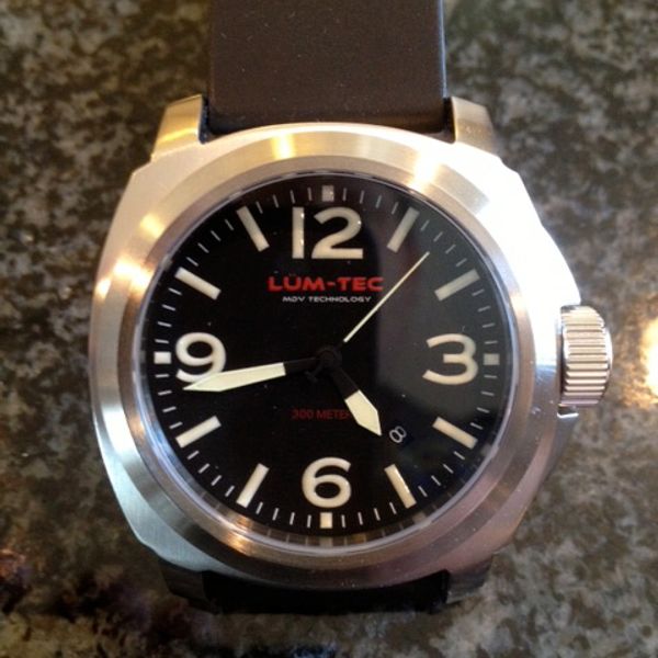 SOLD: LUM TEC M55 - LESS THAN THREE MONTHS OLD! | WatchCharts Marketplace