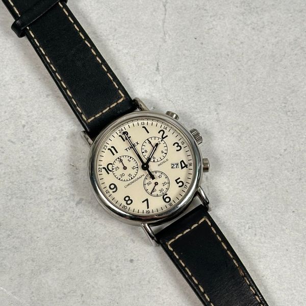 Timex Weekender Watch Mens 40mm Weekender Chronograph Silver Tone New ...