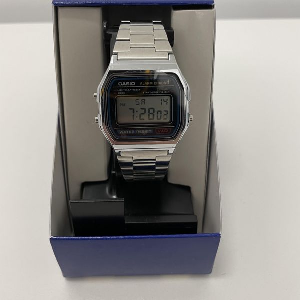 [WTS] NEW Casio Men's A158WA-1DF Stainless Steel Quartz Digital Watch | WatchCharts
