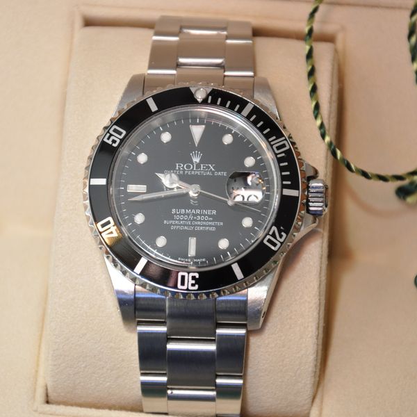 Rolex Submariner Date 16610 - Y Serial Number (2003) - Holes Case - SEL ...