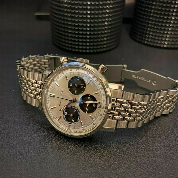 Dan Henry 1964 Silver Panda Tricomplex Meca-quartz Watch | WatchCharts