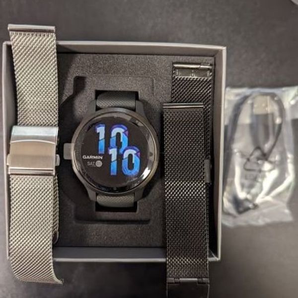 [$190 USD] FS: Garmin Venu2s Graphite- 2 Months Old With Extras ...