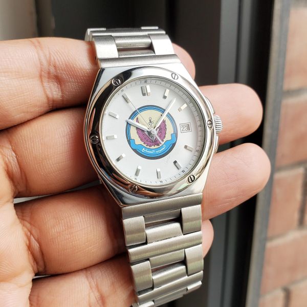 [WTS] Rotary Military RSAF Logo signed Rare Swiss Watch $119 Shipped ...