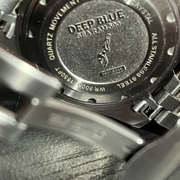 Deep Blue Sea Ram 500 Chronograph Dive Watch Sapphire Crystal - Number ...