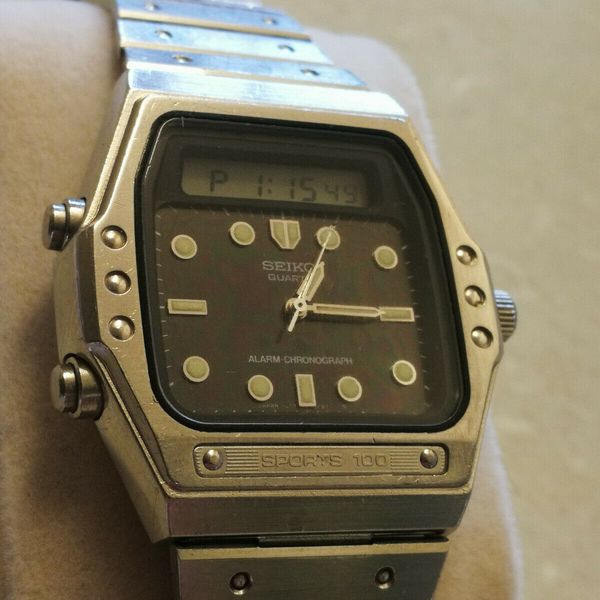Seiko H357-516A Vintage Ana-Digi Digital Watch | WatchCharts Marketplace