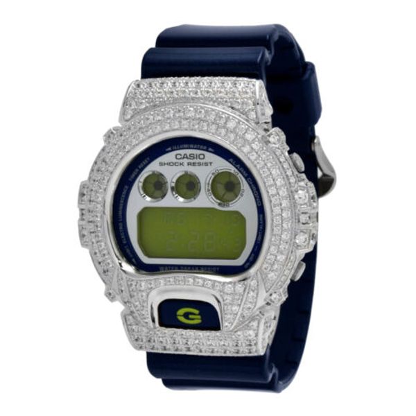 Casio DW6900SB G-Shock Iced Out Modified Watch | WatchCharts Marketplace