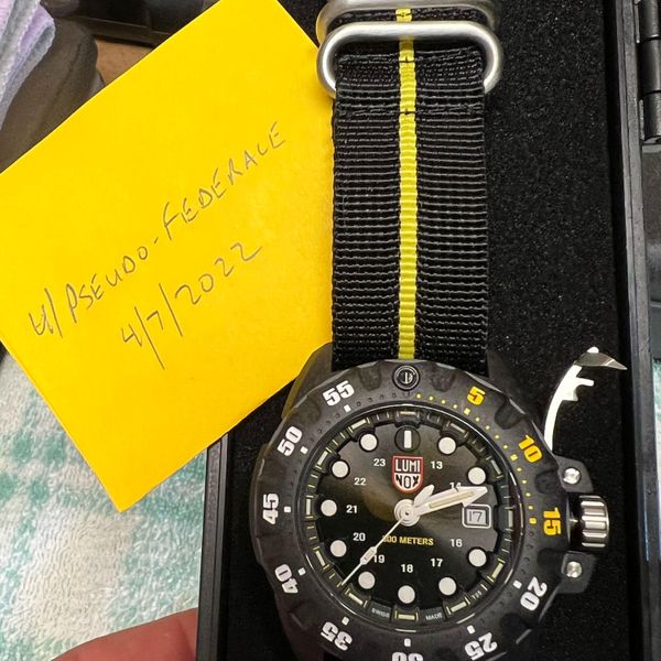 [WTS] Like New Luminox 1555 Scott Cassell Deep Dive - $300 ...