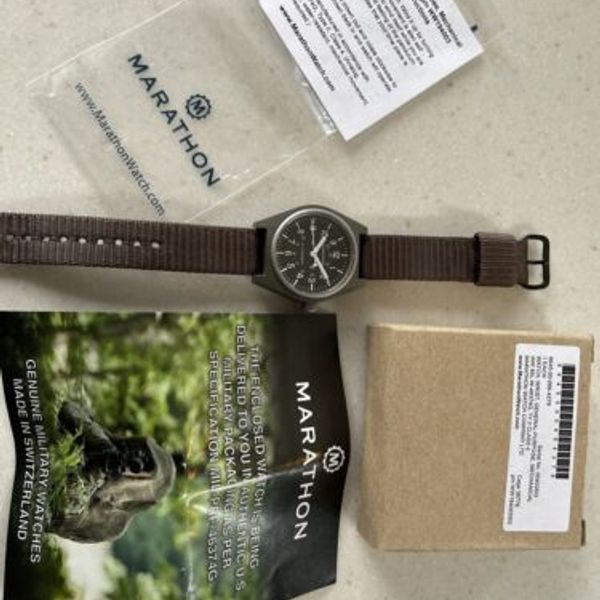 Marathon General Purpose Mechanical automatic Field Watch | WatchCharts ...