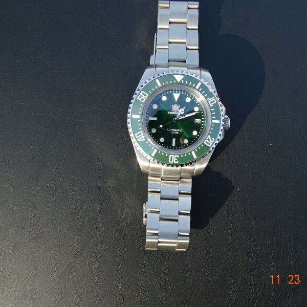 STEELDIVE SD1964 45mm Sub Dive Watch "Green Hulk" | WatchCharts