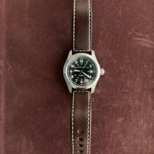 Hamilton Khaki Automatic 38mm H704450 Pre-owned. H10 Movement. 80 hr ...