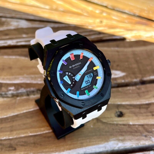 Tiffany Blue CUSTOM G-Shock | GA2100 | CasiOak | MOD | Casio Watch ...