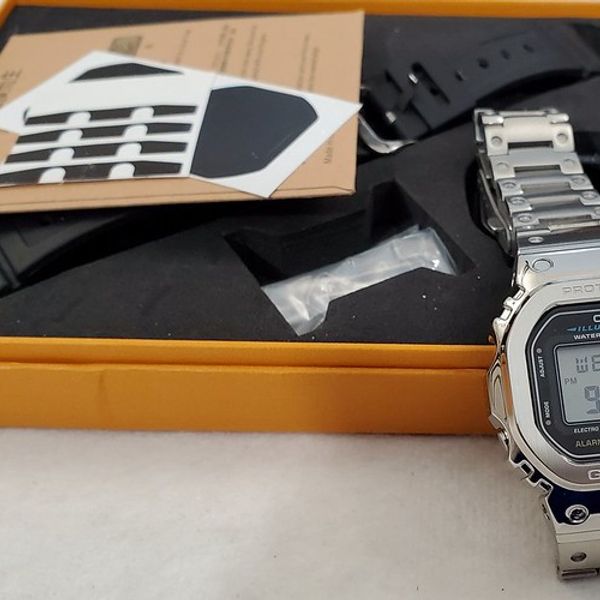 FS: Casio 5600E metal case mod | WatchCharts Marketplace