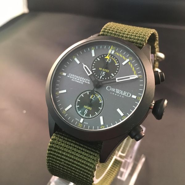[SOLD] Christopher Ward Typhoon 1000 LE - Valjoux 7750 full ceramic ...