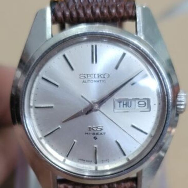 1970S VINTAGE KING SEIKO KS 5626 HI BEAT 28800BPH AUTOMATIC 25J SS MENS WATCH | WatchCharts ...