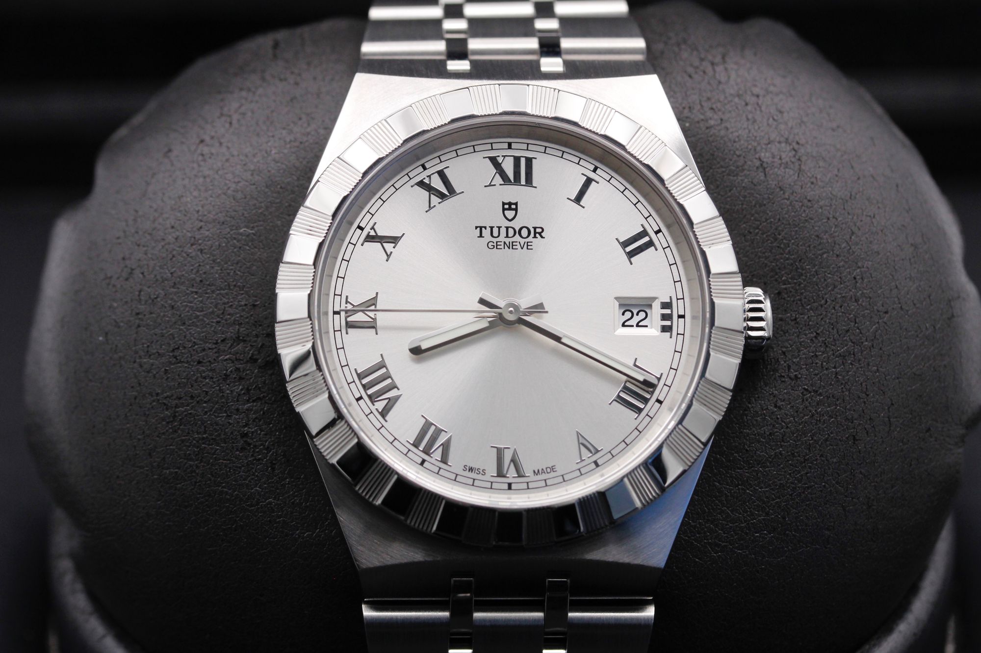 FSOT: Tudor Royal - 28500 - Silver - Stainless Steel - 38mm - Mint ...